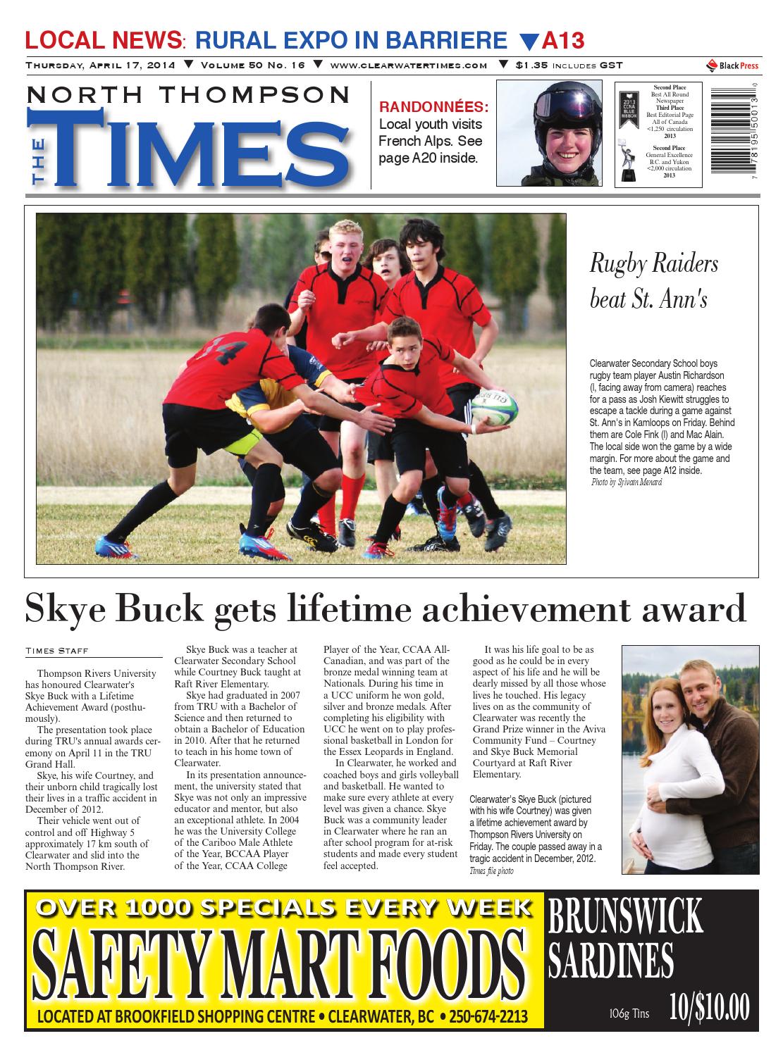 Clearwater Times, April 17, 2014 by Black Press Media Group - Issuu