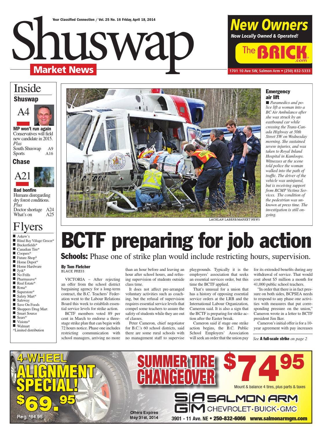 Salmon Arm Observer, April 18, 2014 by Black Press Media Group - Issuu