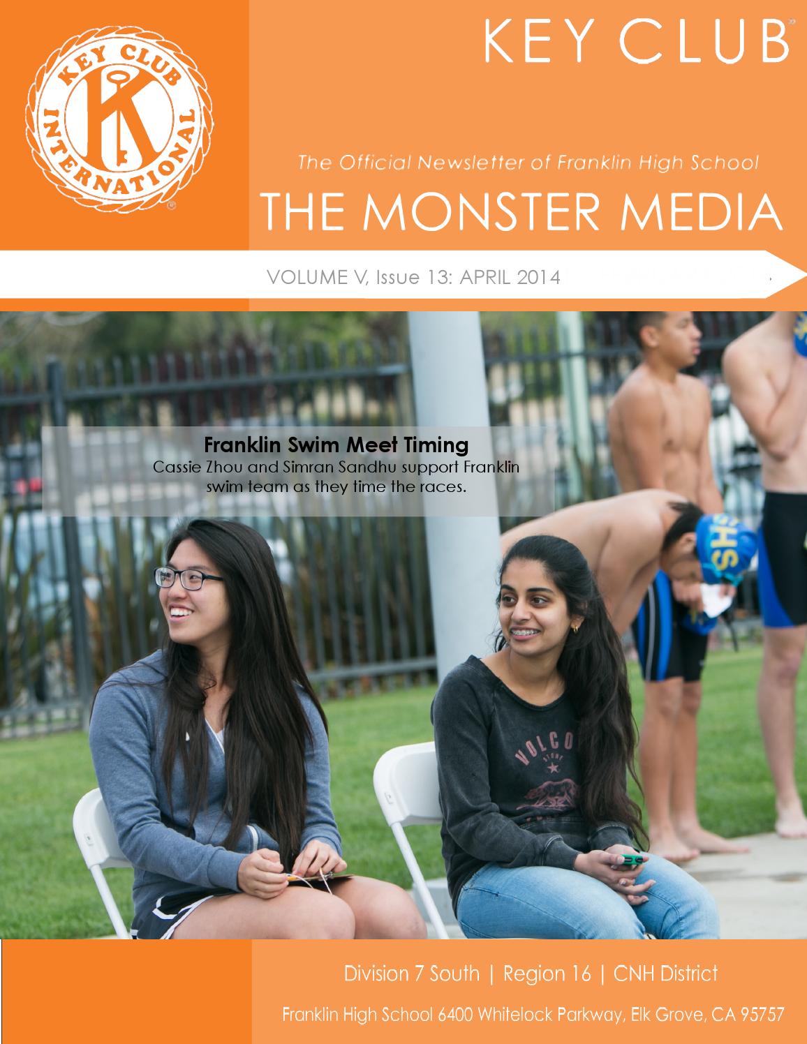 Franklin Key Club April News by FKC Editor - Issuu