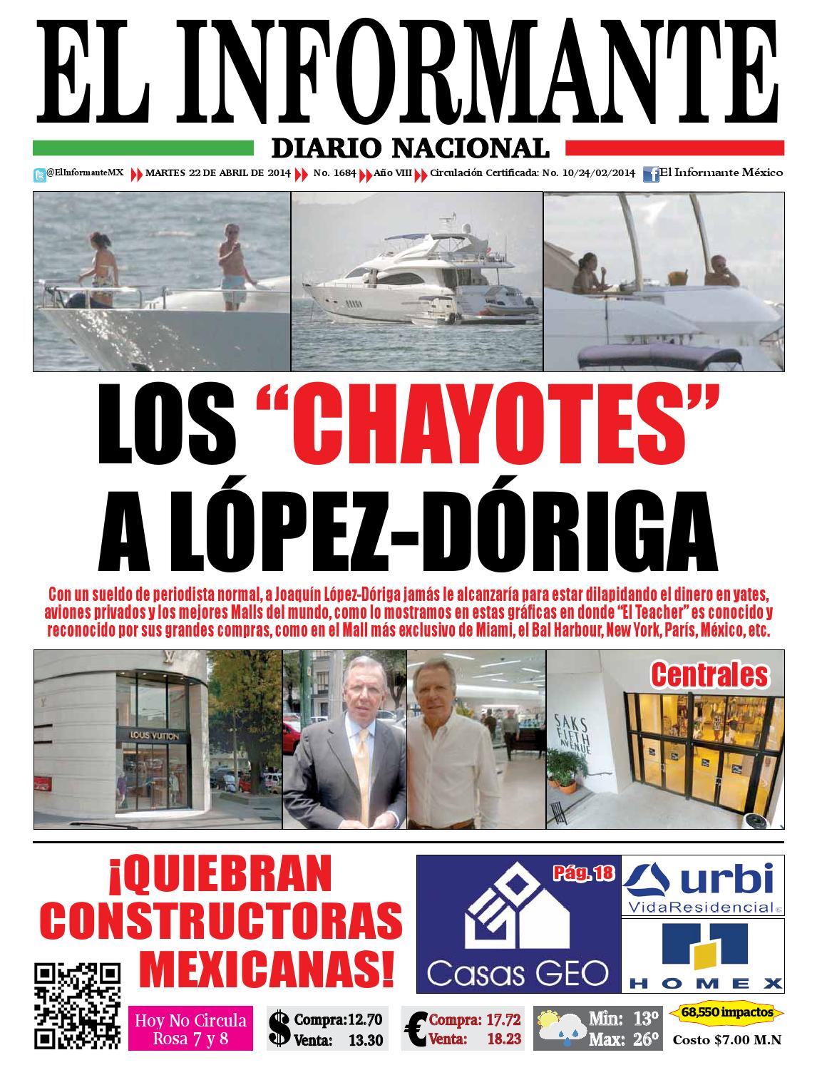 El Informante México 1684 by El Informante México - Issuu