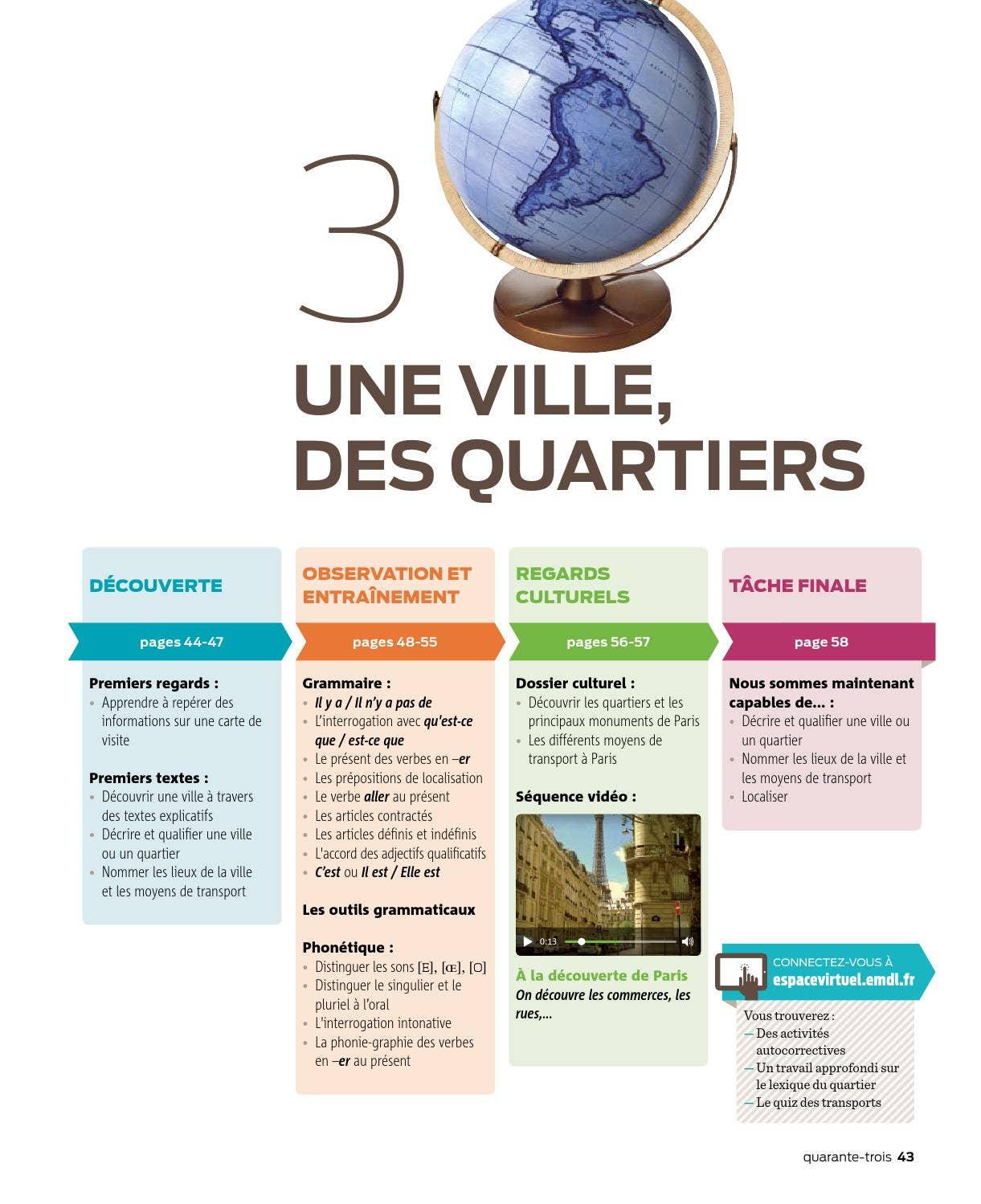 Unite 3 Entre nous by Editions Maison des Langues - Issuu