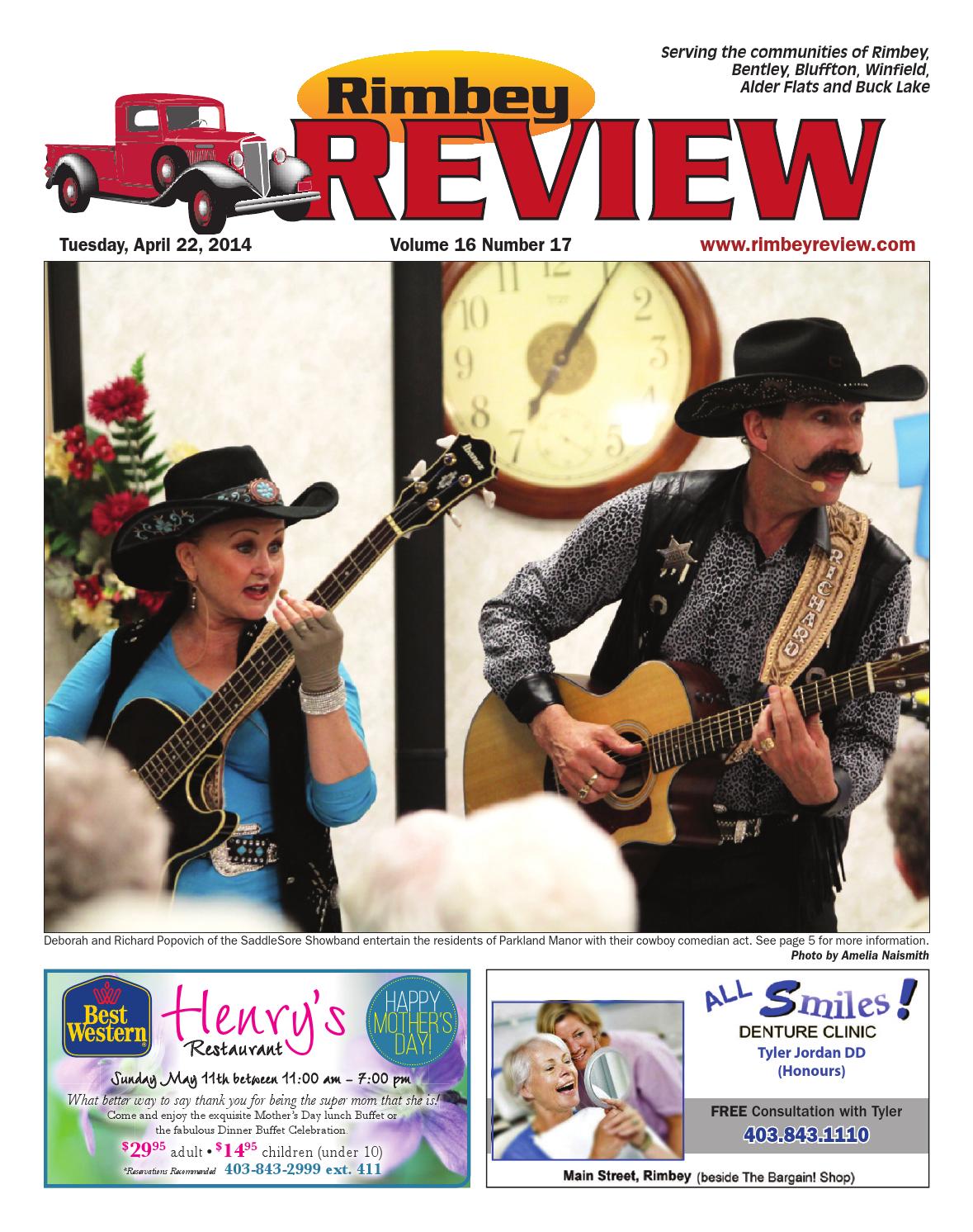 Rimbey Review, April 22, 2014 by Black Press Media Group - Issuu