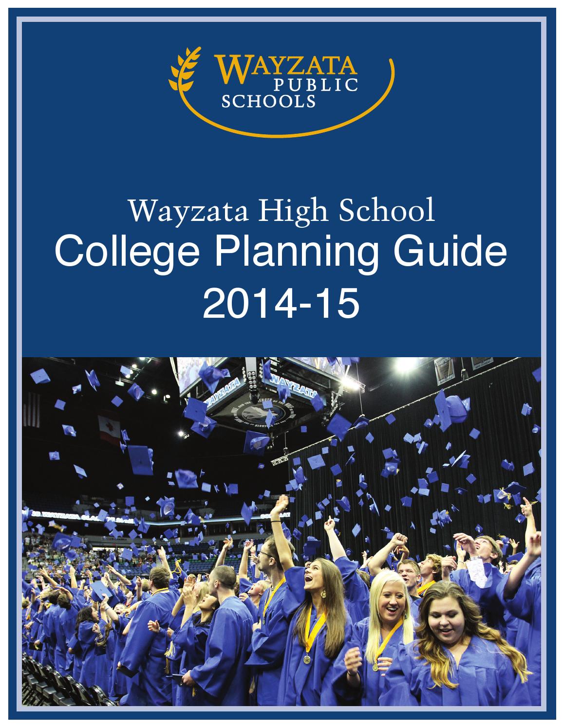 WHS College Planning Guide by Wayzata Public Schools - Issuu