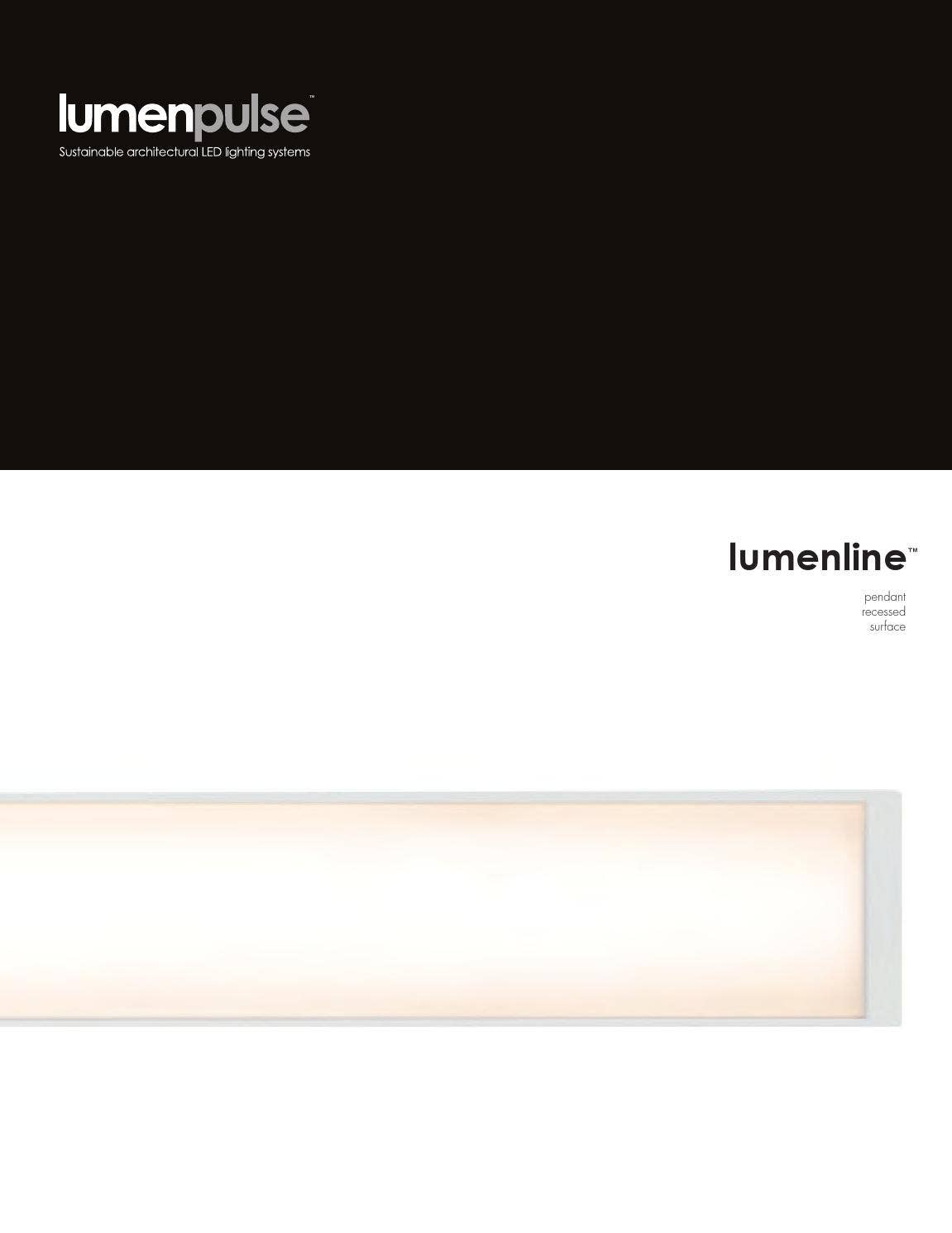 Lumenpulse lumenline brochure 2013 by Stockholm Lighting - Issuu