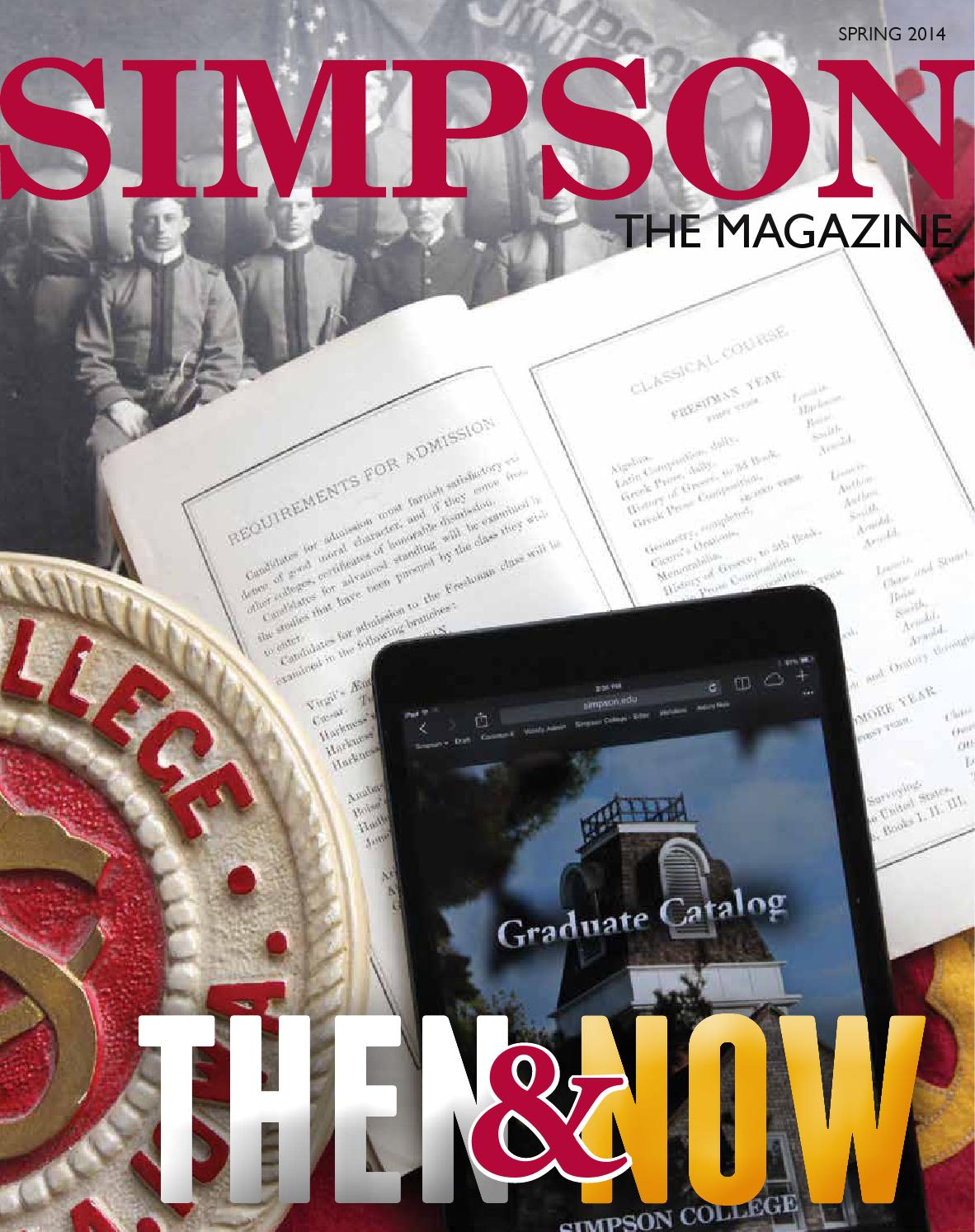 2014 Spring Magazine by Simpson College - Issuu