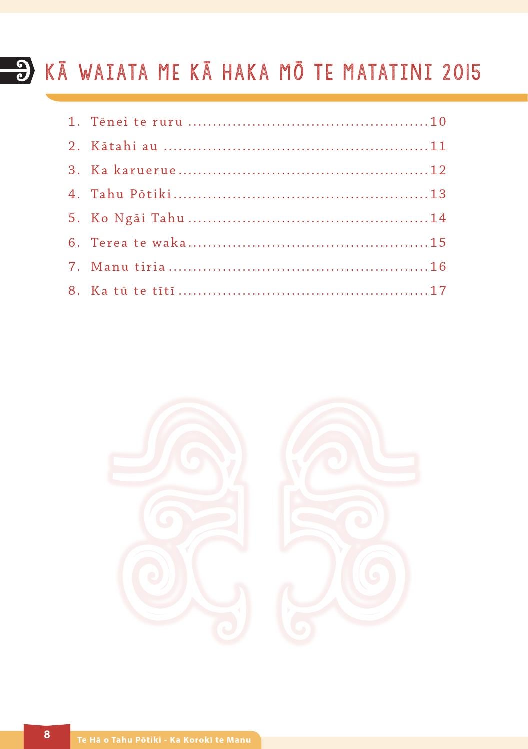Te Hā o Tahu Pōtiki - Ka Korokī te Manu by Te Runanga o Ngai Tahu - Issuu
