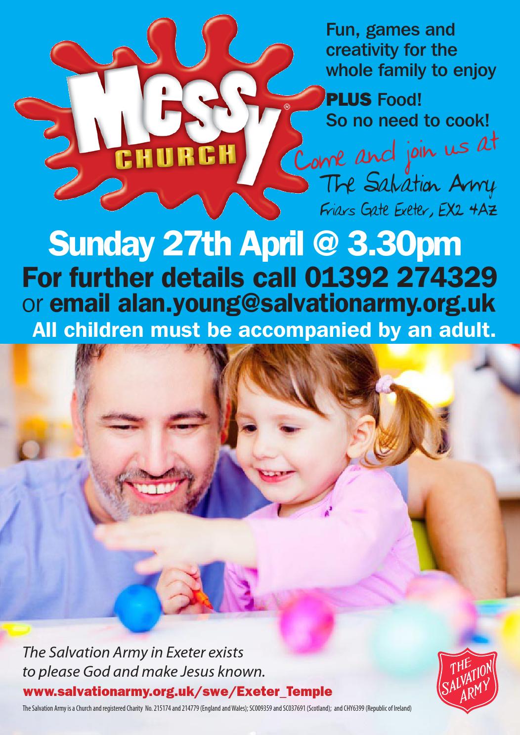 Messy Church Poster by The Salvation Army UK and Ireland - Issuu