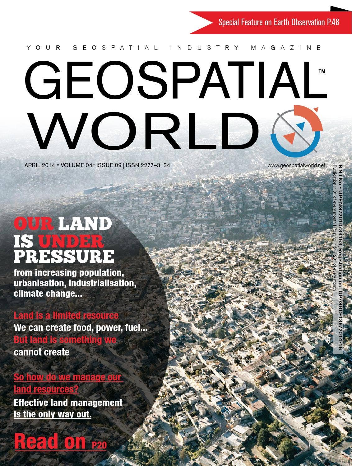 Geospatial world April 2014 by Geospatial World - Issuu