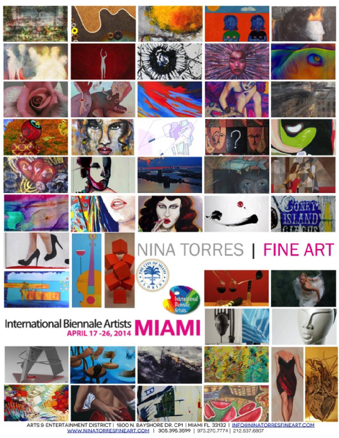 INTERNATIONAL BIENNALE ARTISTS MIAMI 2014 by Nina Torres - Issuu
