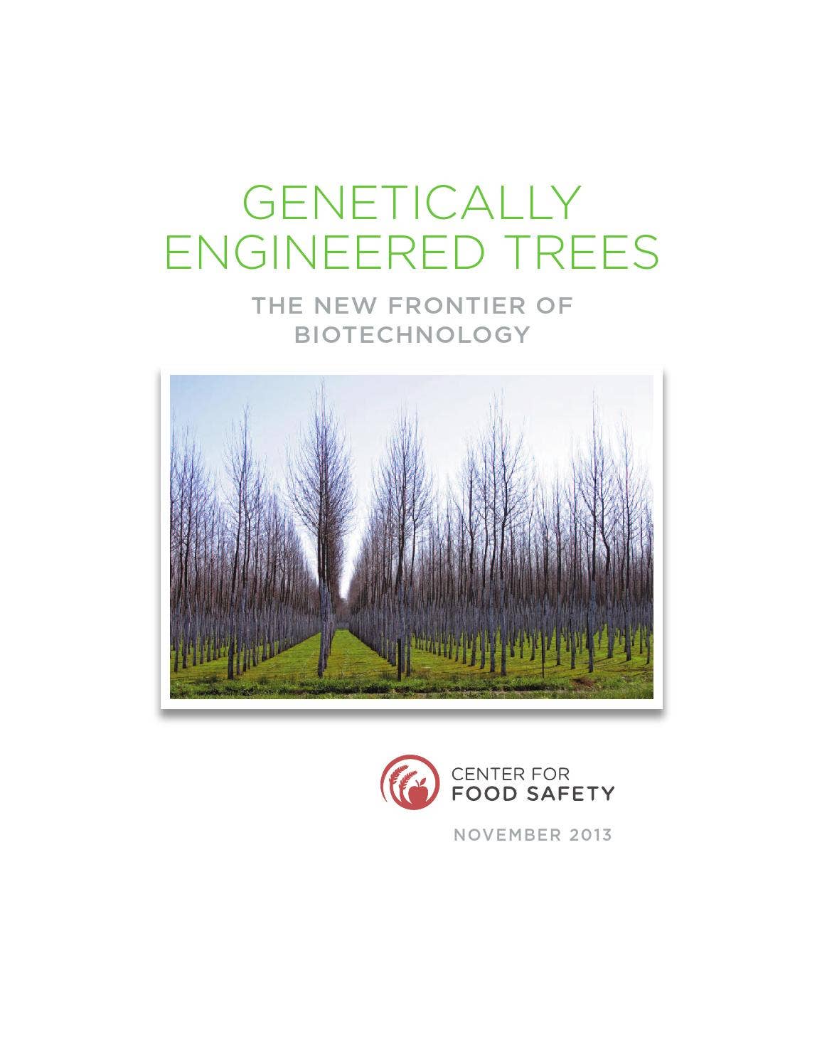 Genetically Engineered Trees: The New Frontier of Biotechnology by ...