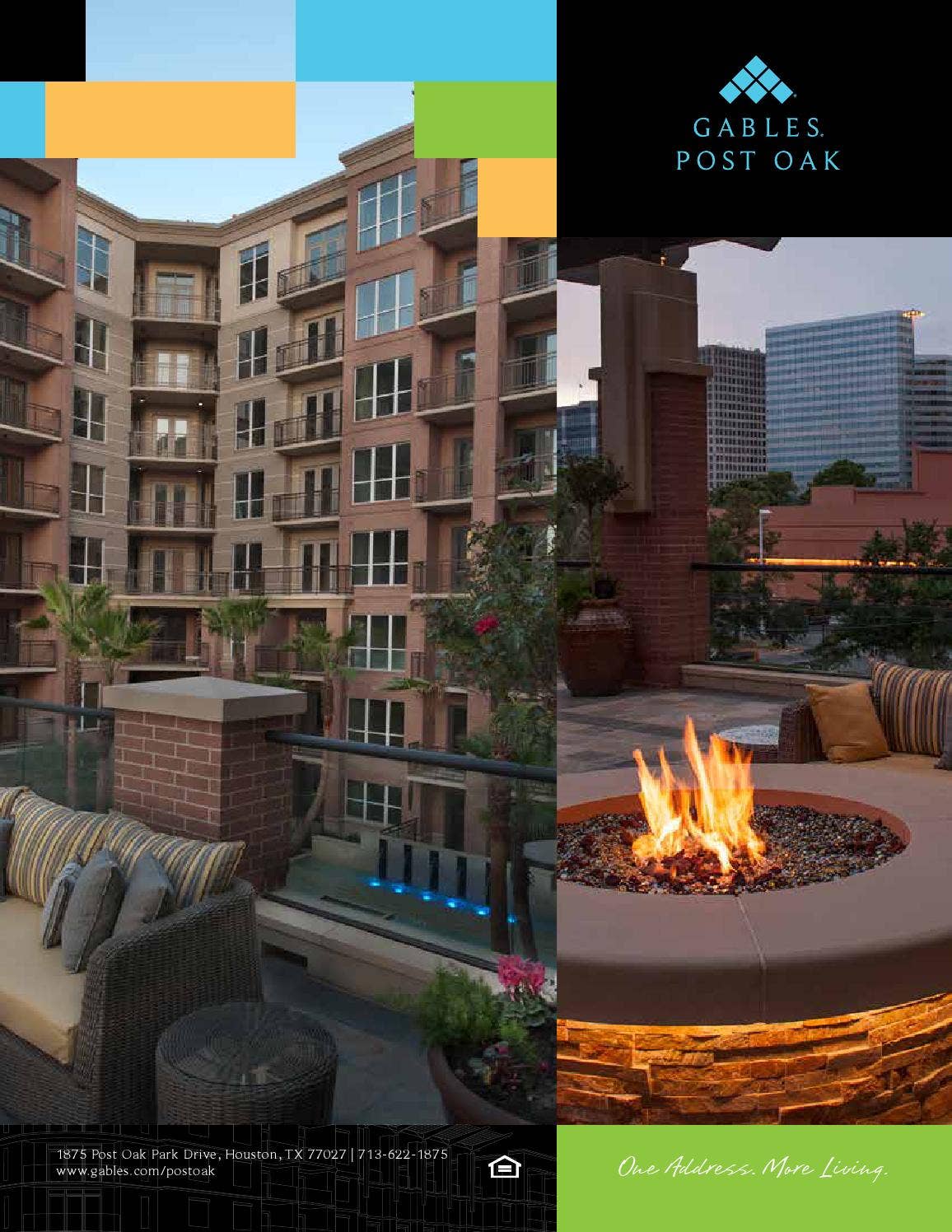 Gables Post Oak eBrochure by Gables Residential - Issuu
