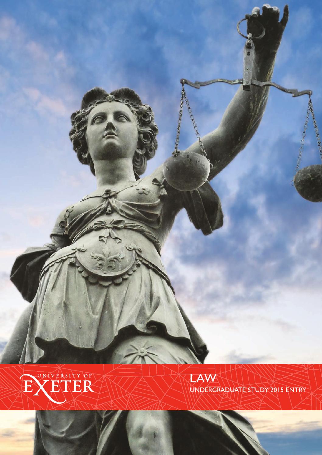 University of Exeter Law Subject Brochure 2015 by University of Exeter ...