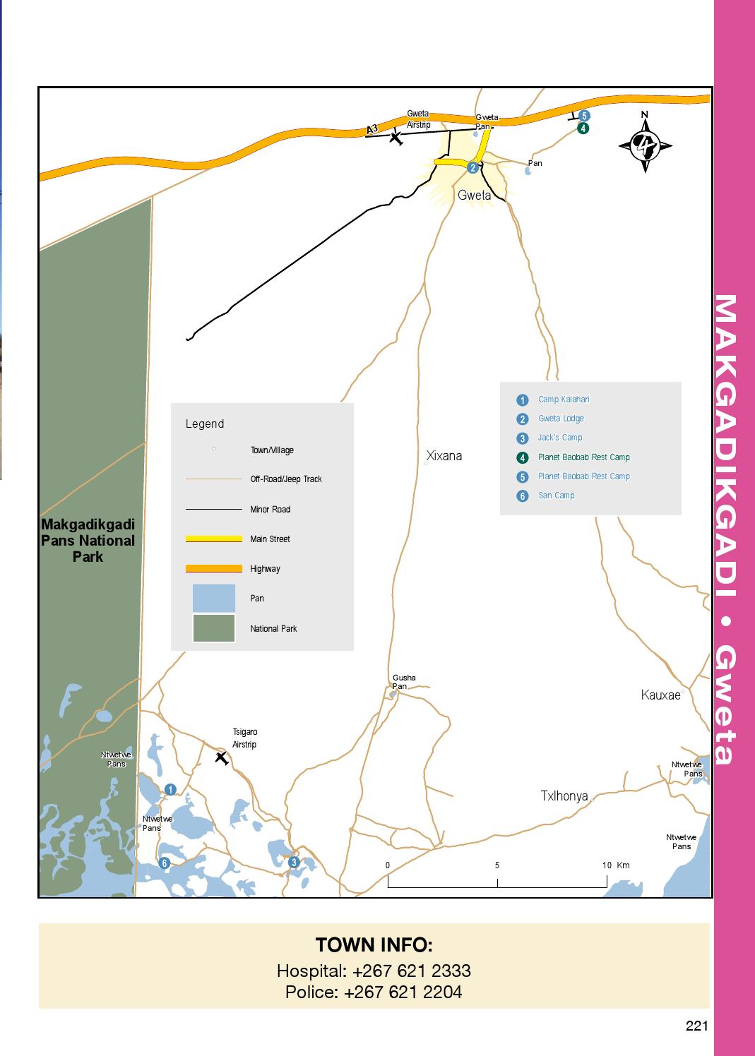 Botswana Self-Drive Guide by Tracks4Africa - Issuu