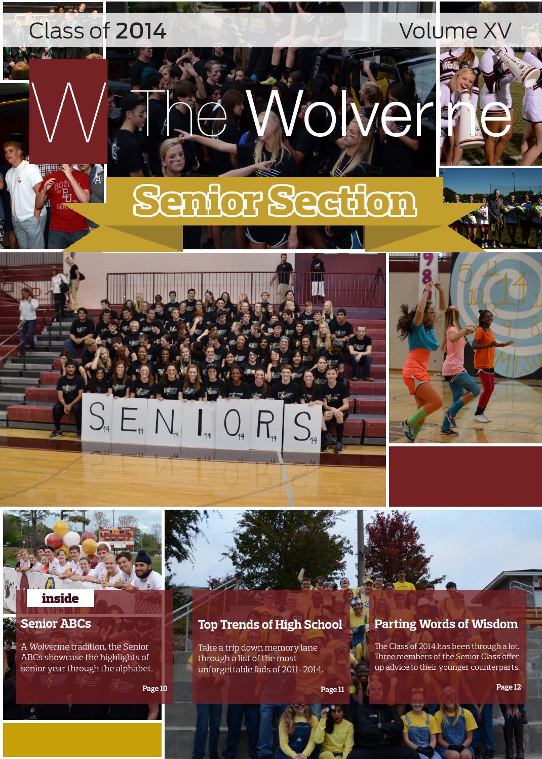 The Wolverine Senior Section - 2014 Edition by The Walker School - Issuu