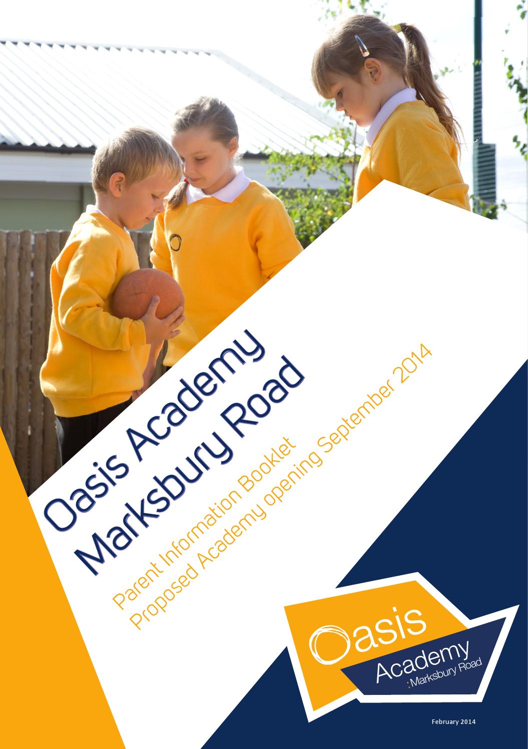 Parent info booklet by Oasis Community Learning - Issuu