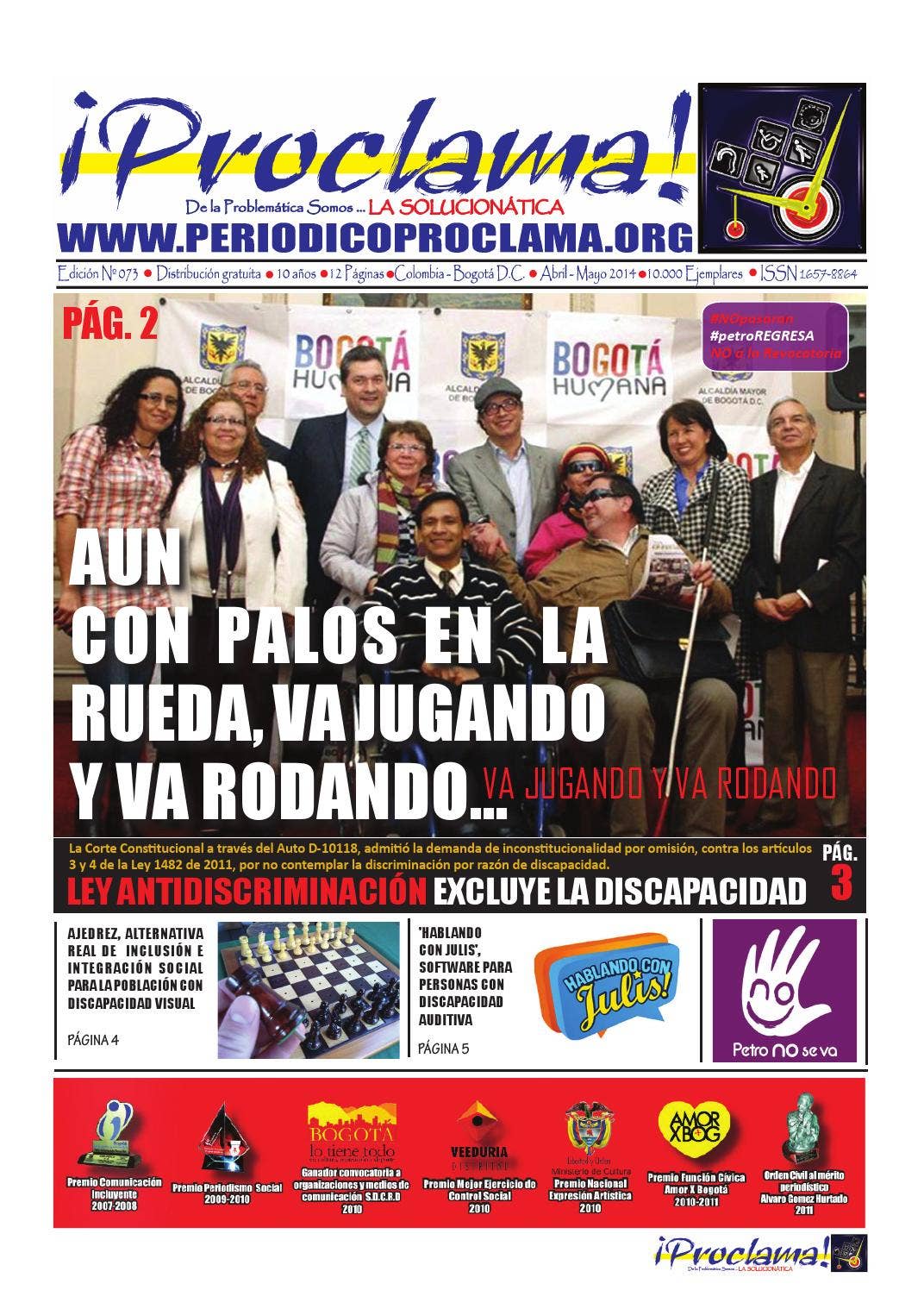 PROCLAMA 73 by PERIÓDICO PROCLAMA - Issuu