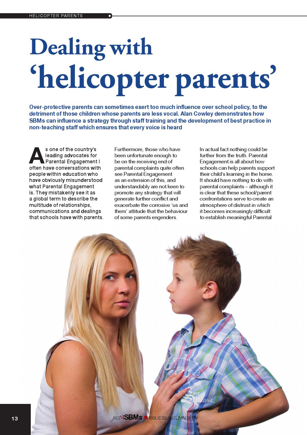 Helicopter parents - Just4SBMs by Parental Engagement - Issuu
