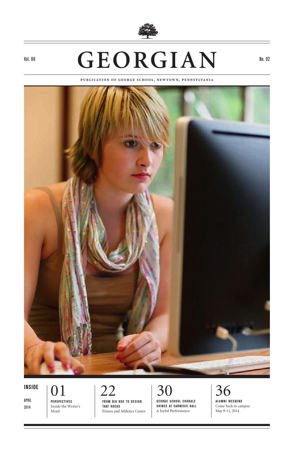 Georgian, April 2014 by George School - Issuu