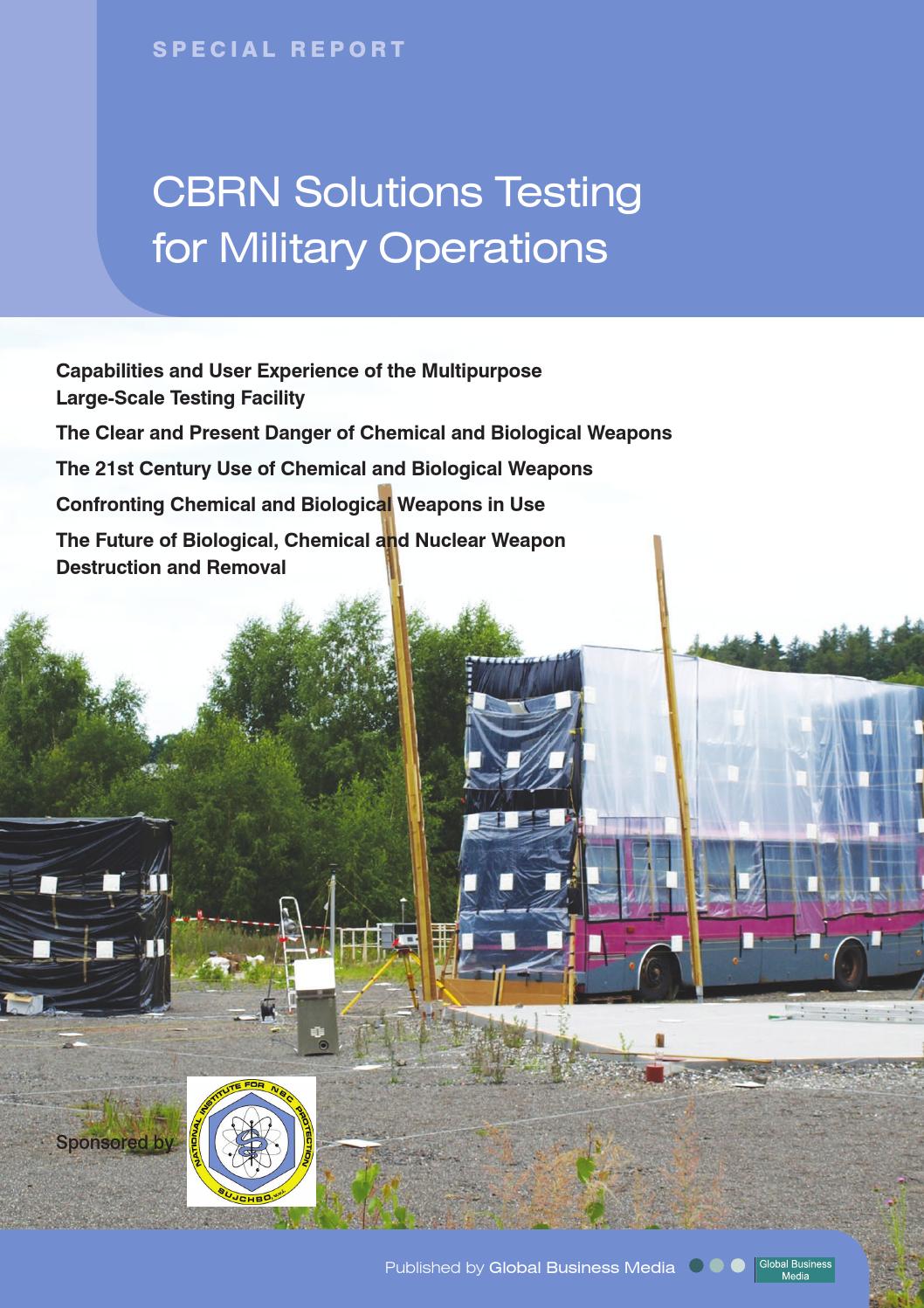 Special Report – CBRN Solutions Testing for Military Operations NINCB ...