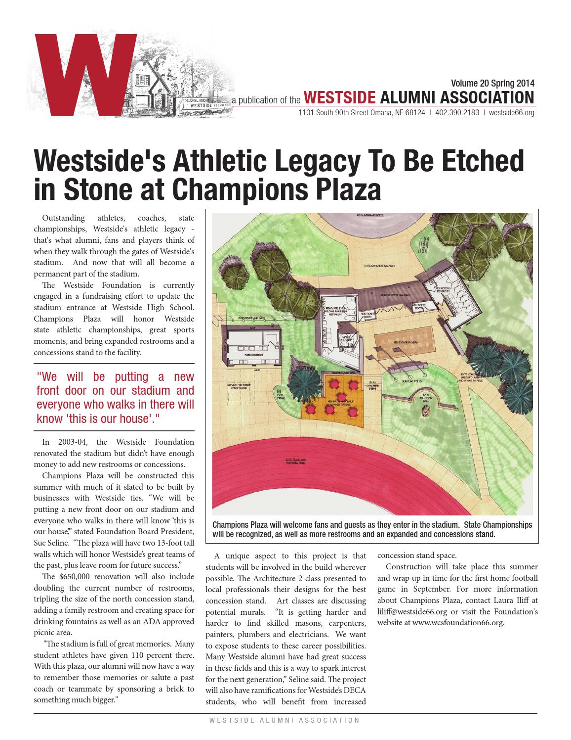 Westside Alumni Association W Newsletter - Spring 2014 by Westside ...