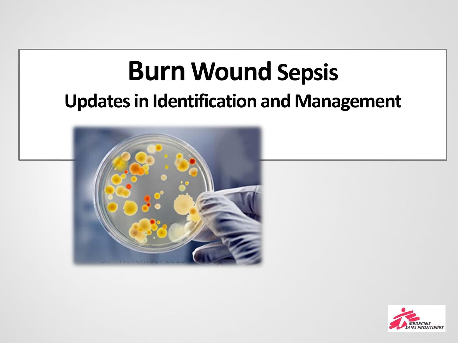 Burn Wound Infections (R. Mitri) by Médecins Sans Frontières France - Issuu