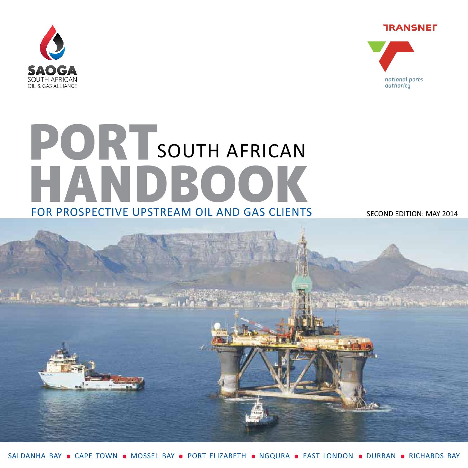 SAOGA TNPA Port Handbook by More Maximum Media - Issuu