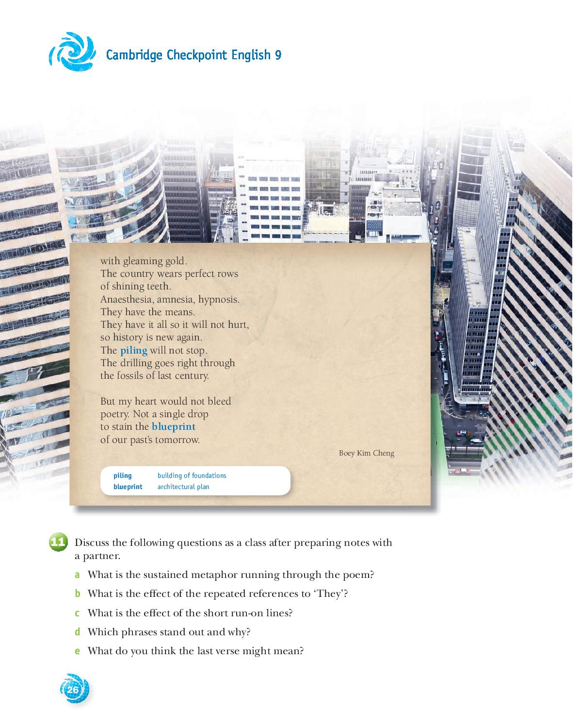 Cambridge Checkpoint English Coursebook 9 by Cambridge University Press ...