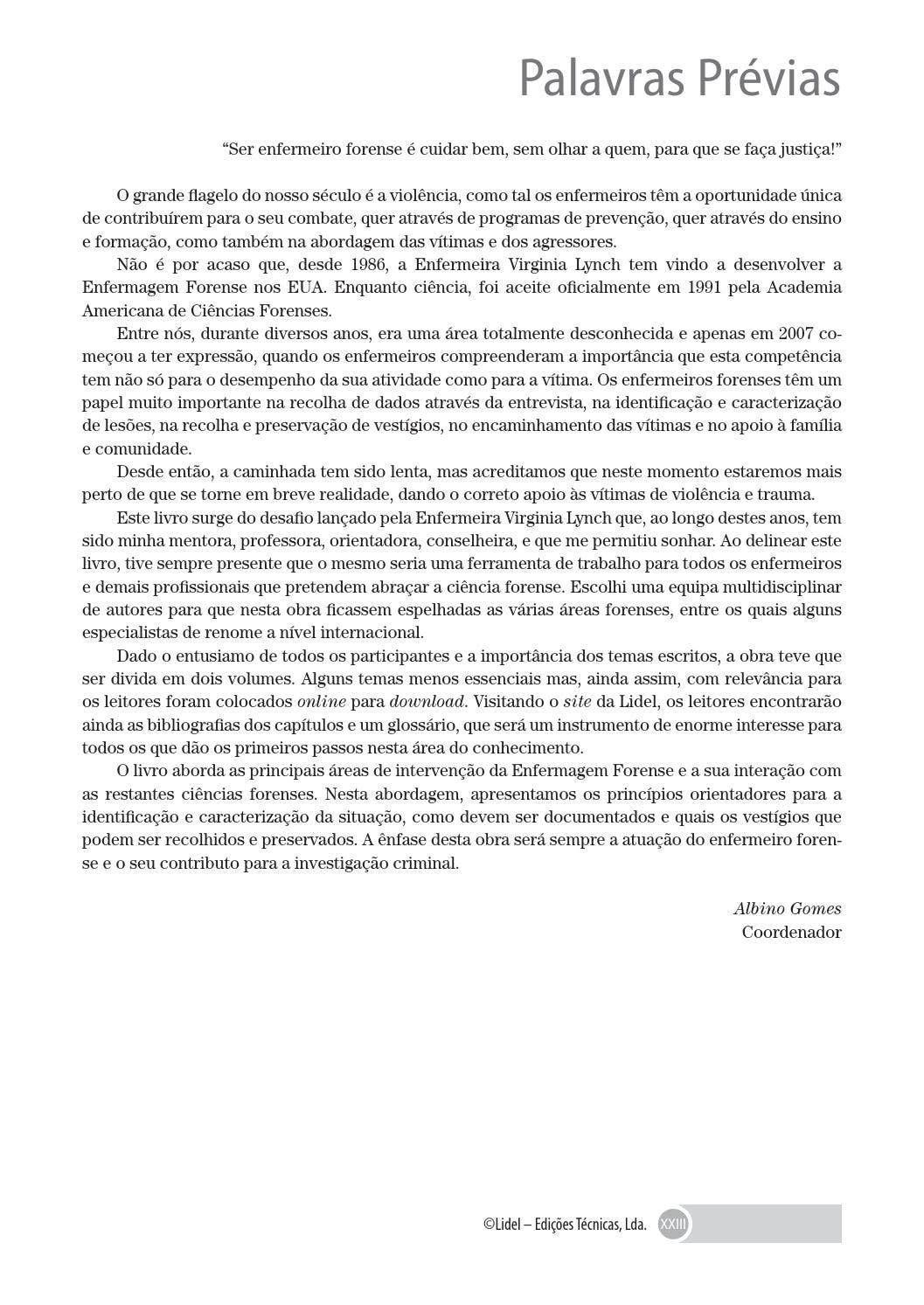 Enfermagem Forense by Grupo Lidel - Issuu