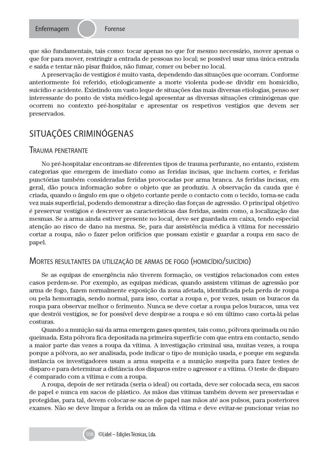 Enfermagem Forense by Grupo Lidel - Issuu
