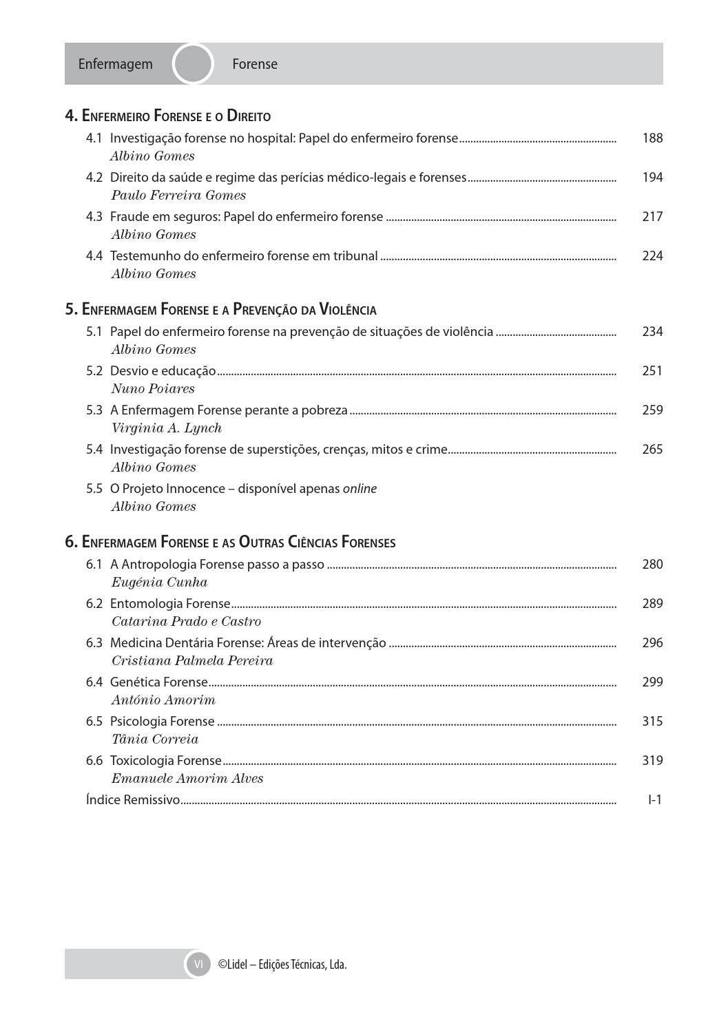 Enfermagem Forense by Grupo Lidel - Issuu