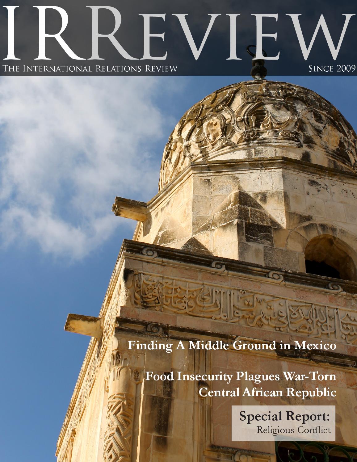 The International Relations Review Spring 2014 by The International ...