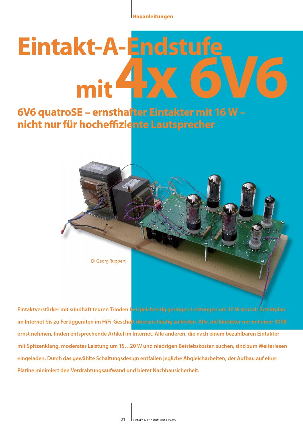 Elektor-Röhren-Sonderheft 10 by Elektor - Issuu
