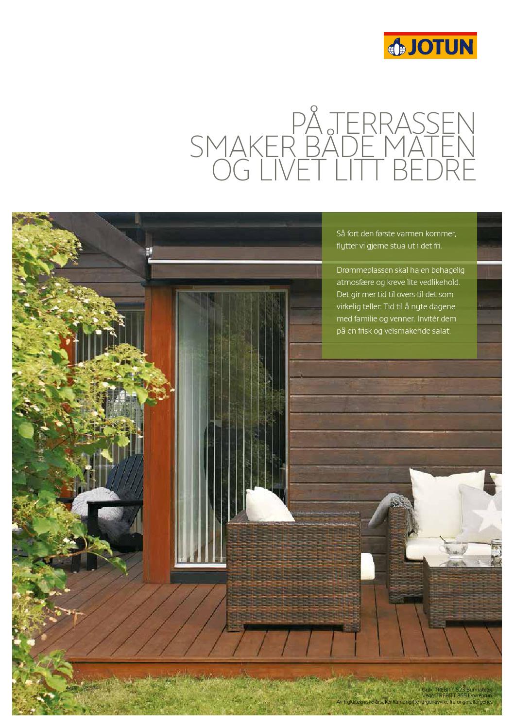 JOTUN TREBITT Terrassebeis Fargekart 2014 by Jotun Dekorativ AS - Issuu
