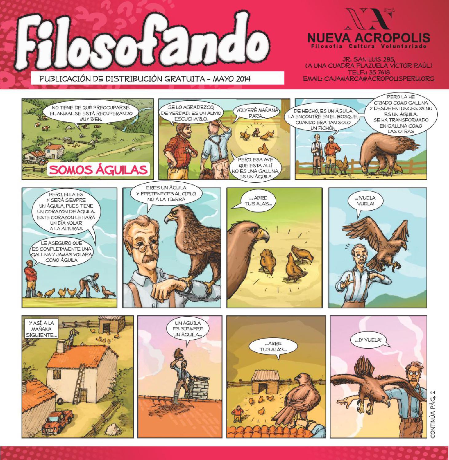 Filosofando Mayo 2014 by Nueva Acrópolis Cajamarca - Issuu