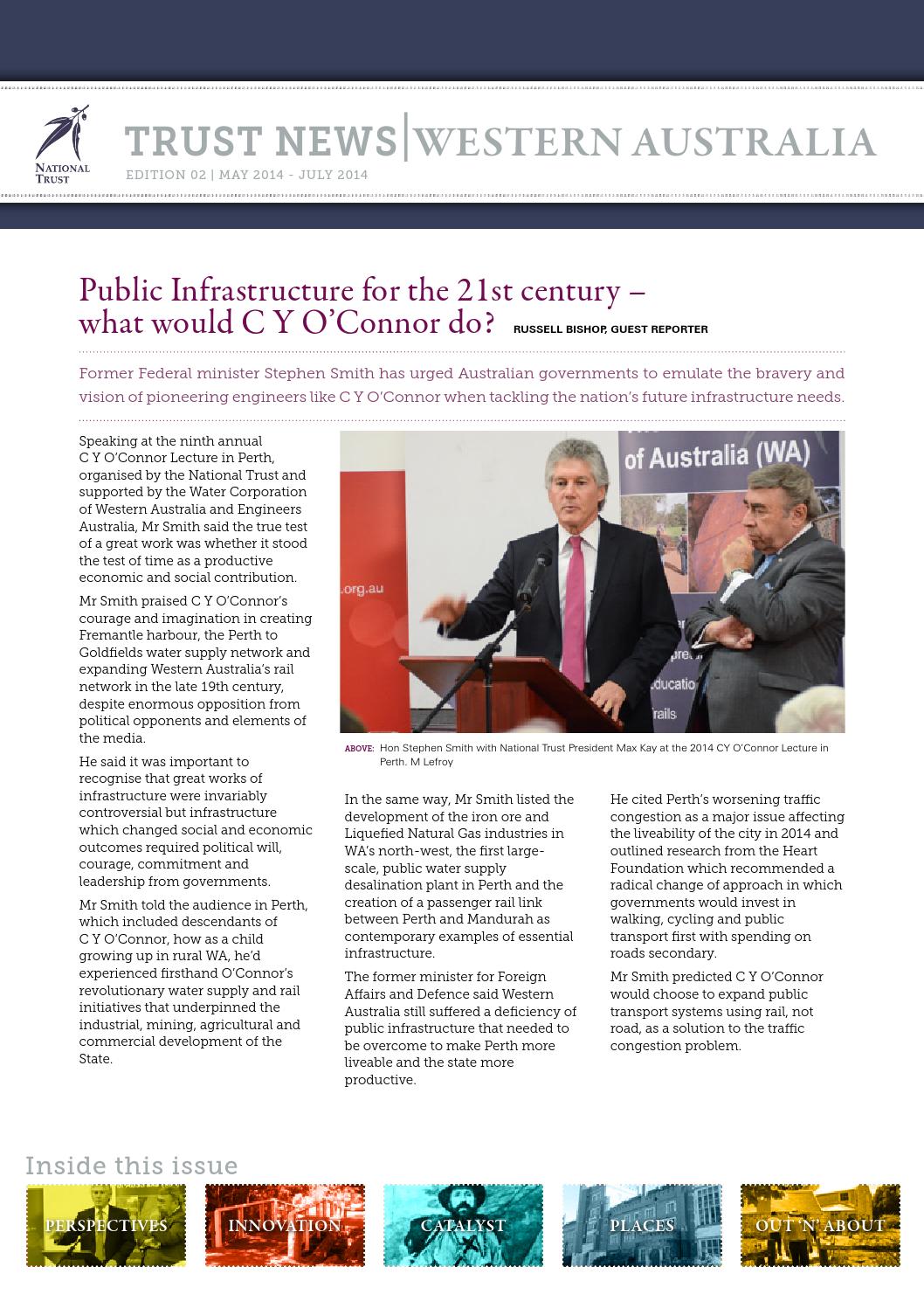 WA Trust News May 2014 by The National Trusts in Australia - Issuu