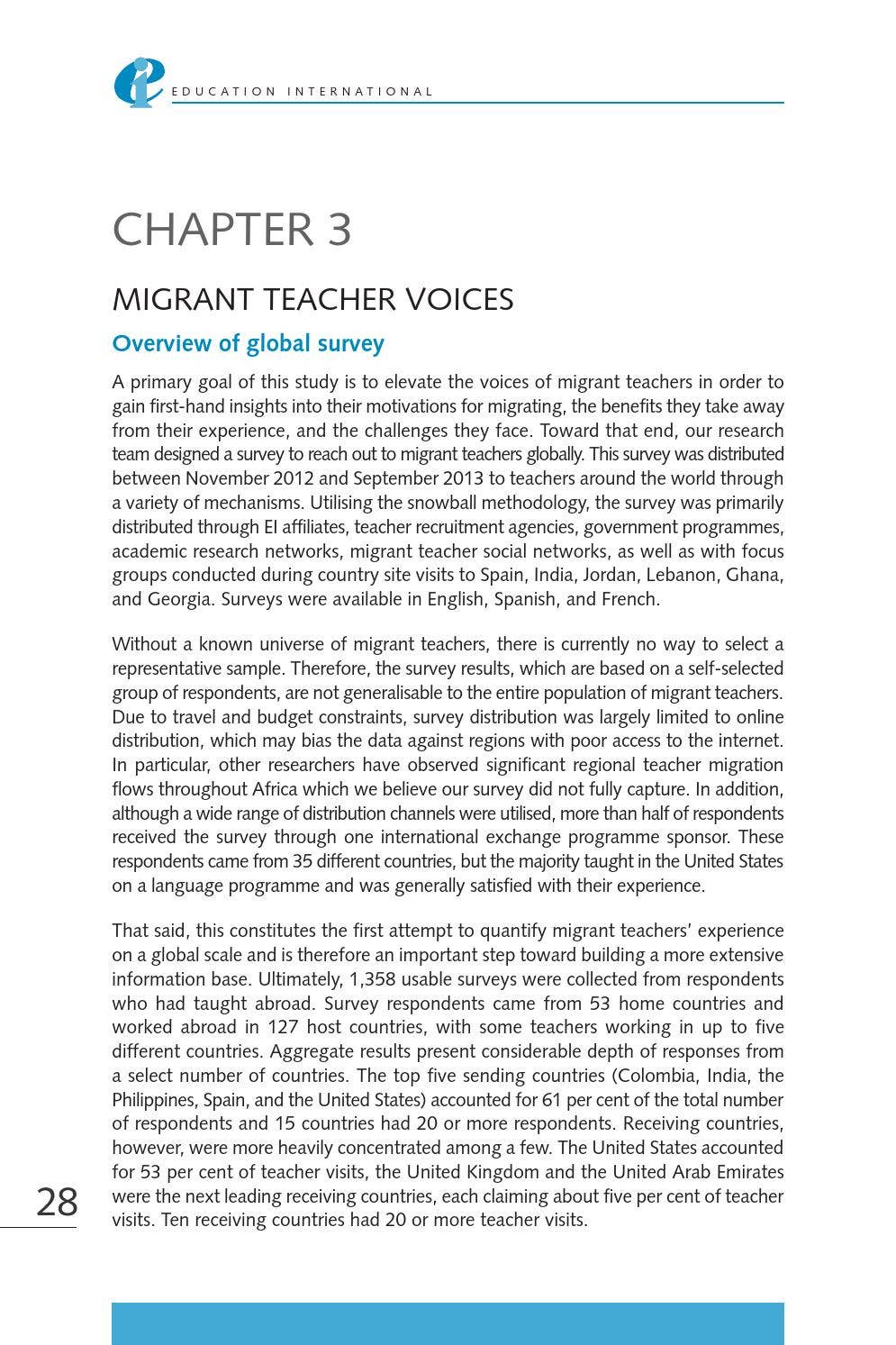 Study on teacher migration: Getting Teacher Migration & Mobility Right ...