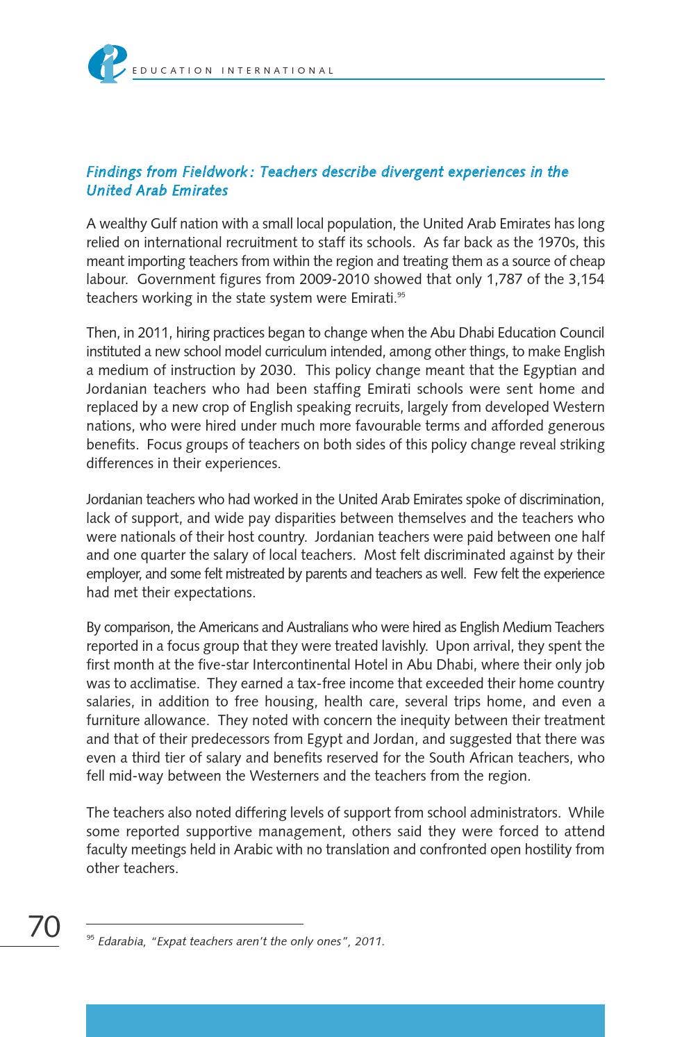 Study on teacher migration: Getting Teacher Migration & Mobility Right ...