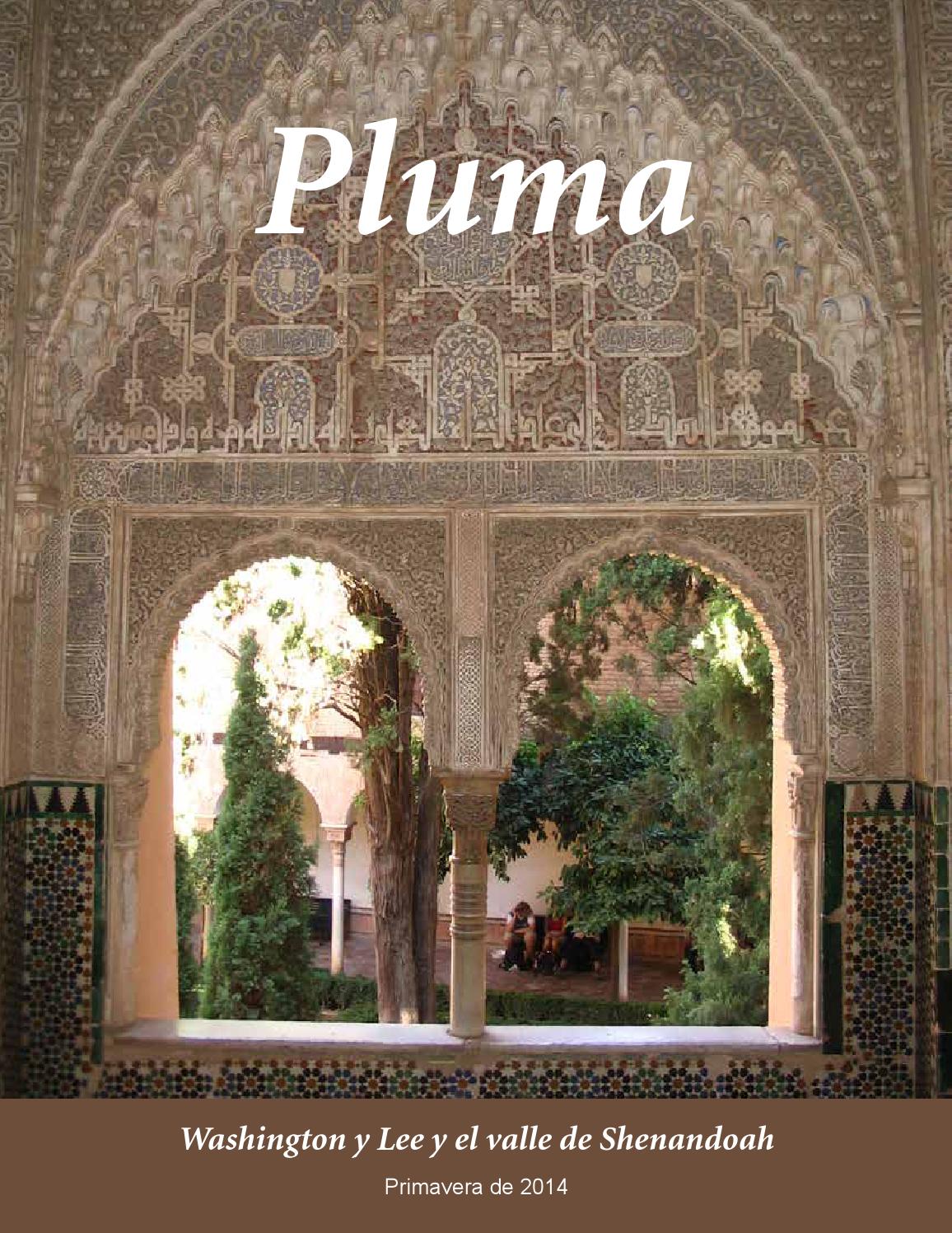 Washington and Lee University Pluma (Spanish Magazine) by Washington ...