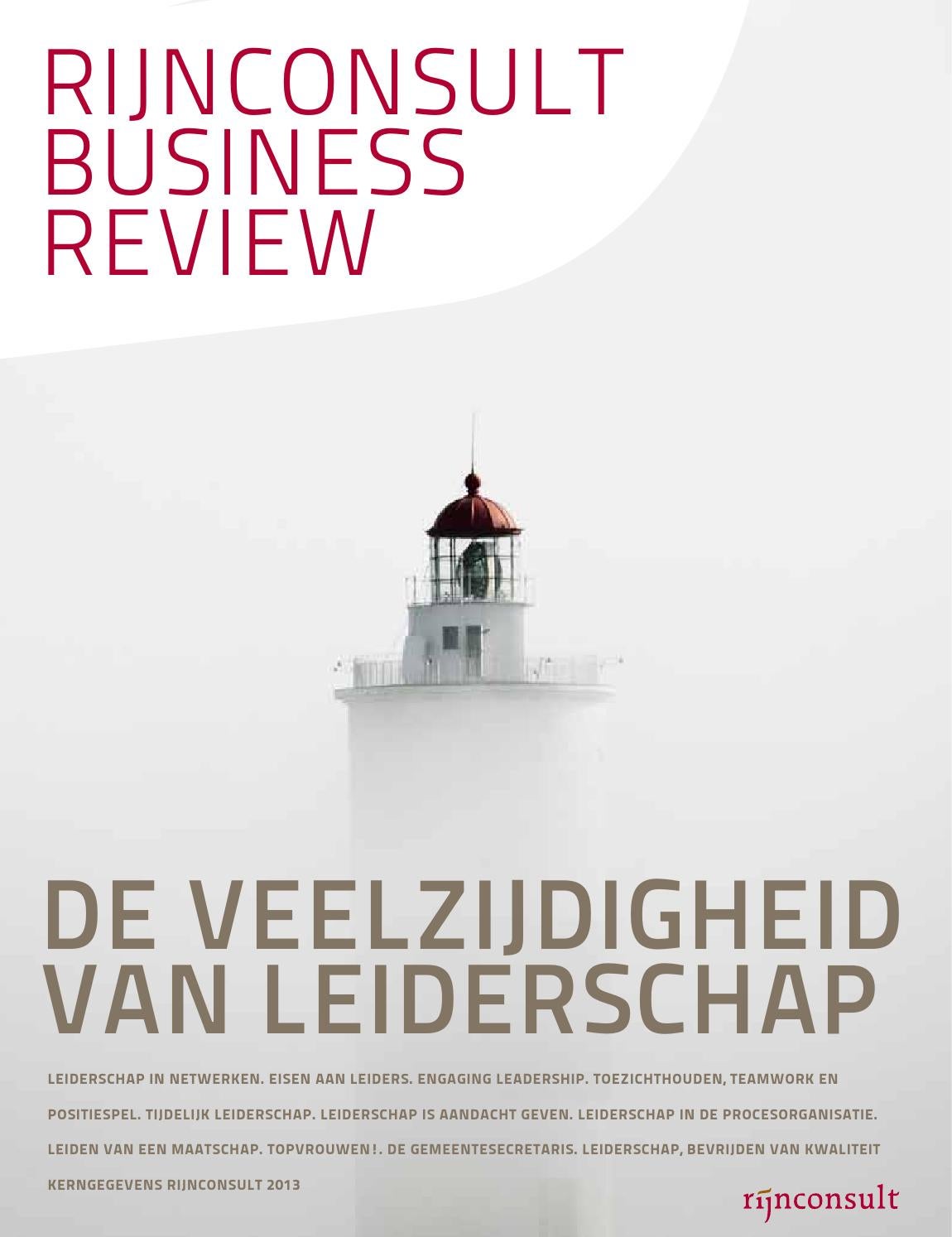 Rijnconsult business review 2013 by Rijnconsult - Issuu