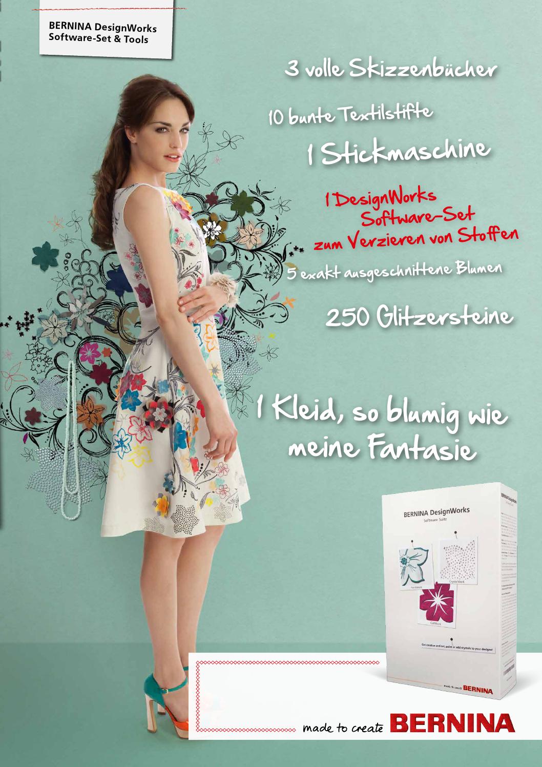 BERNINA DesignWorks Broschüre deutsch by Bernina International AG - Issuu