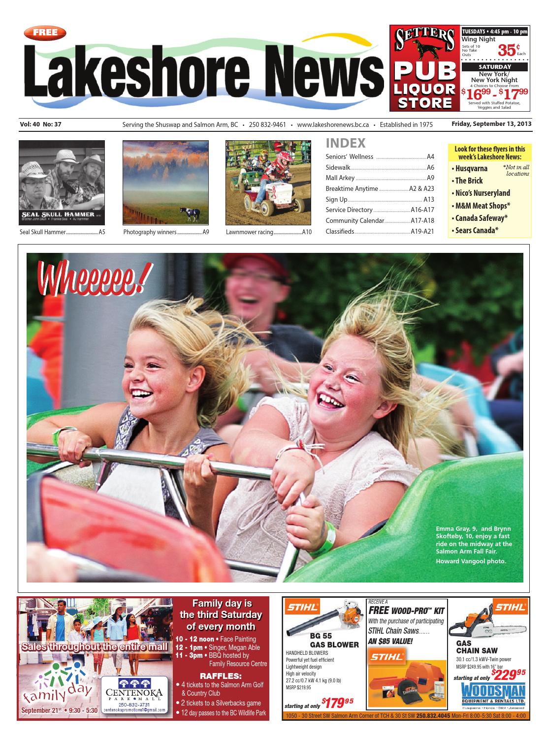 Lakeshore News, September 13, 2013 by Black Press Media Group - Issuu