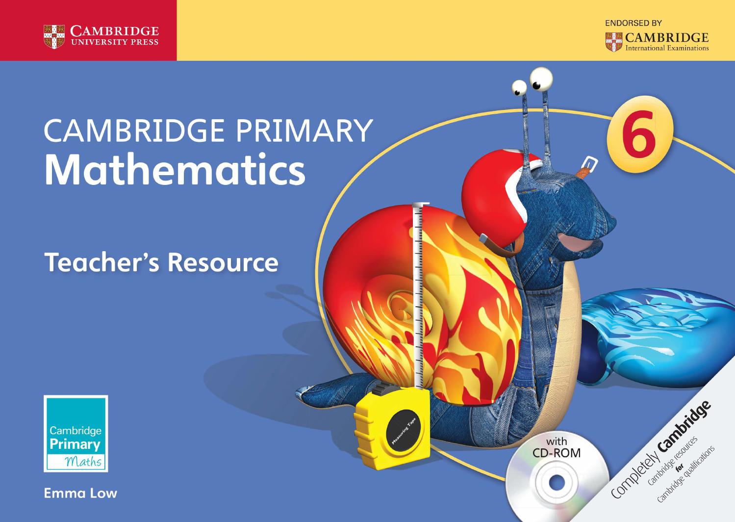 Cambridge Primary Mathematics Teacher s Resource 6 By Cambridge 