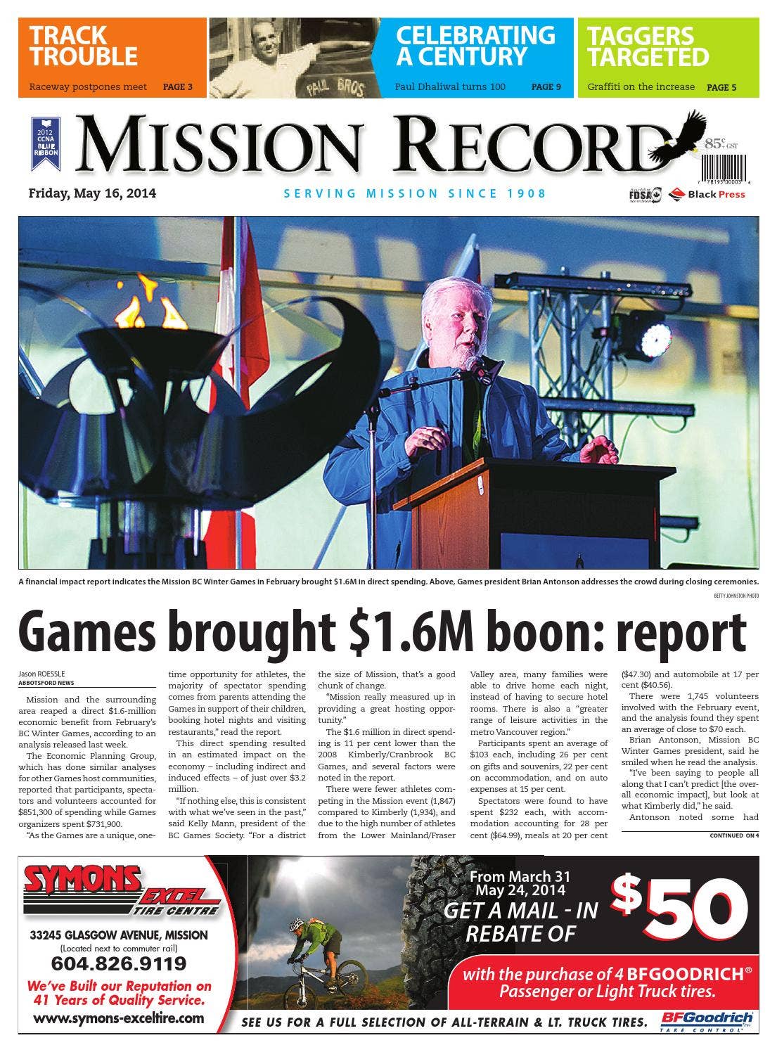 Mission City Record, May 16, 2014 by Black Press Media Group - Issuu