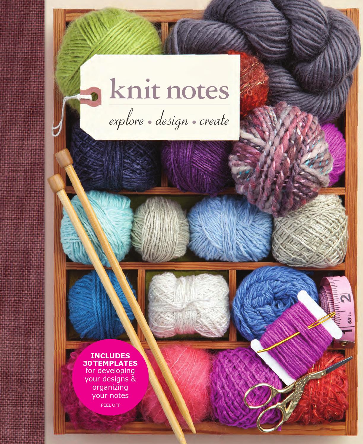 Knit Notes by Sixth&Spring Books - Issuu