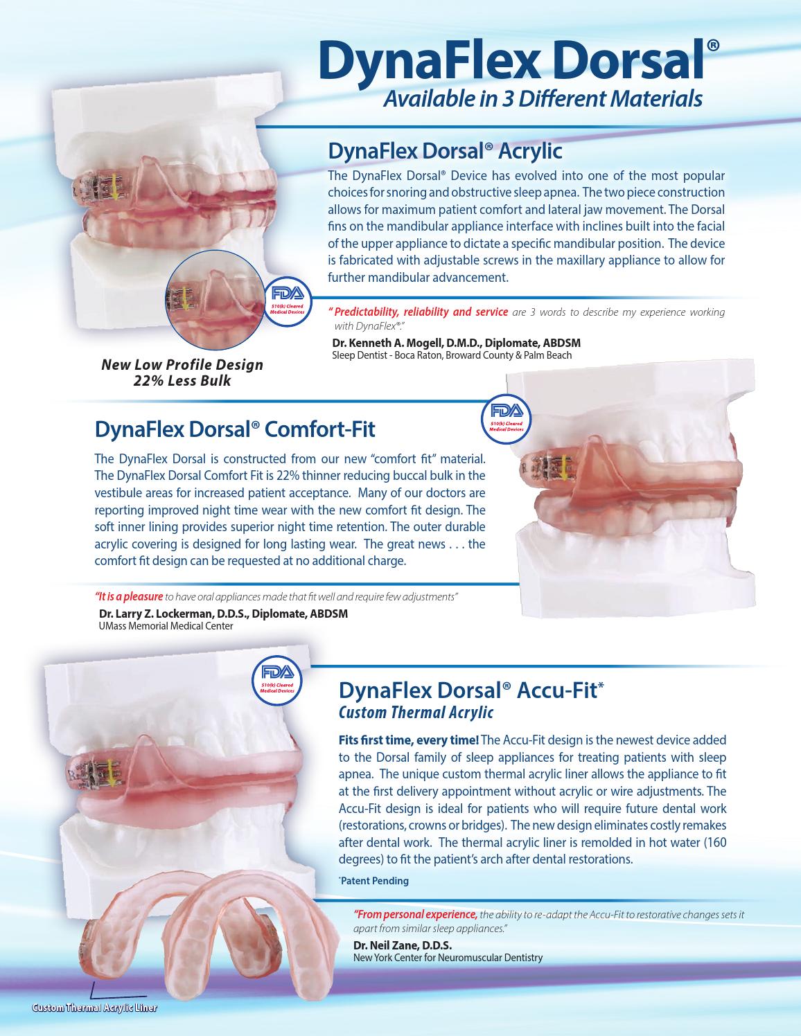 Anti-Snoring & Sleep Apnea Devices by DynaFlex - Issuu