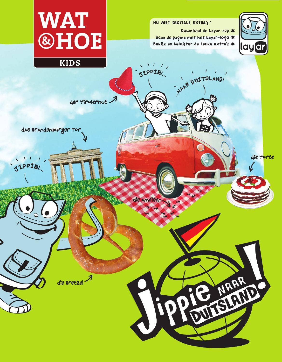 Inkijkexemplaar 'Jippie naar Duitsland' by Veen Bosch & Keuning ...