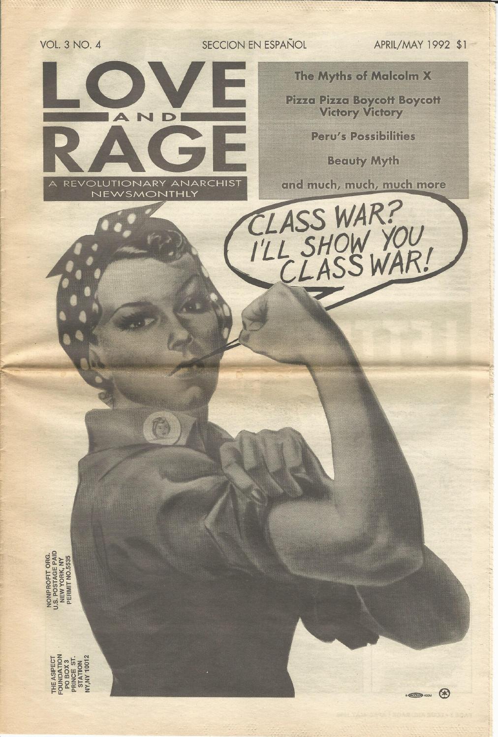Love And Rage, Vol. 3, No. 4, May 1992 by Arm The Spirit - Issuu