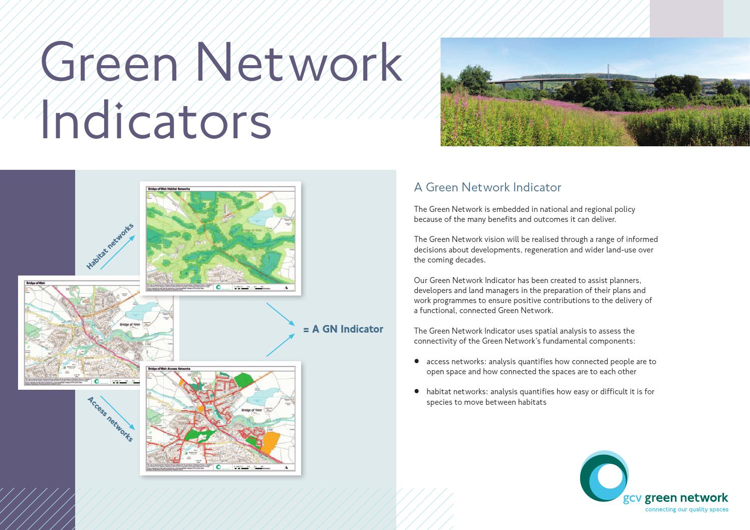 Green Network Indicators leaflet by GCV Green Network Partnership - Issuu