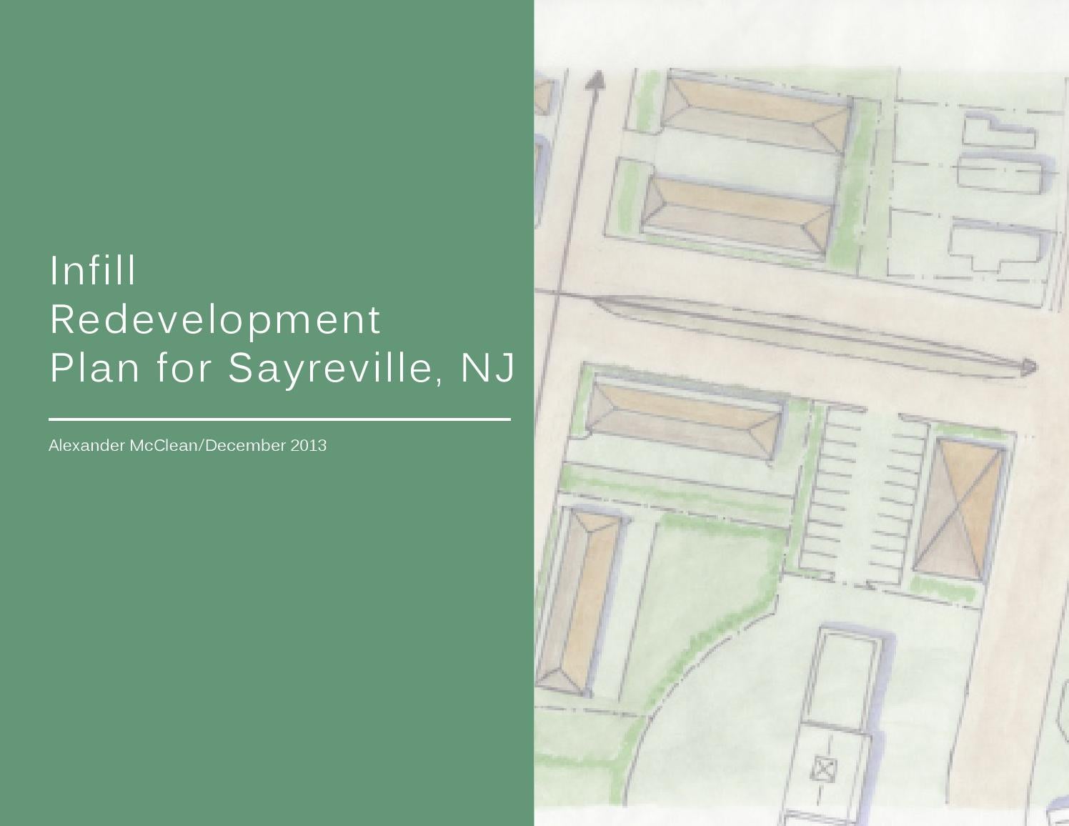 Infill Redevelopment Plan - Sayreville, NJ by Alex - Issuu