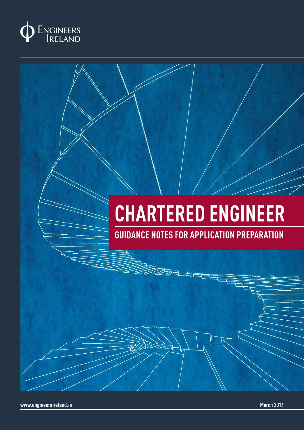 Engineers Chartered Engineer Guidance notes by Th!nk Media - Issuu
